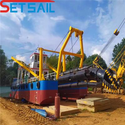 China 250mm Discharge Pipe Diameter 12 Inch Cutter Suction Sand Dredger with ISO Certification for sale
