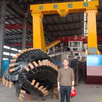 China Electric Control System Diesel Engine Sand Dredger for River and Lake Sand Extraction for sale