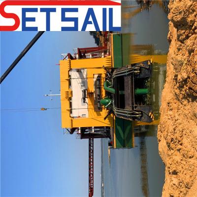 China Rexroth Hydraulic Cutter Suction Sand Dredger with Diesel Engine 30-Day Refund Policy for sale