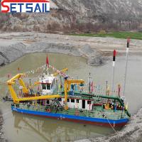 China 18 Inch Water Flow 3500m3 Cutter Suction Sand Dredger Used in River for Shipping Cost for sale