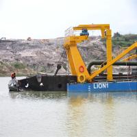 China QH-1 Hydraulic Diesel Engine Sand Pump Dredging Equipment for Reservoir Mud Dredging for sale