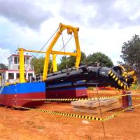 China QH-1 Hydraulic Diesel Engine Sand Pump Dredging Equipment for Reservoir Mud Dredging for sale