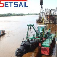 China Shijiazhuang Slurry Pump Diesel Engine Sand Vessel Cutter Suction Dredger for River Mud for sale