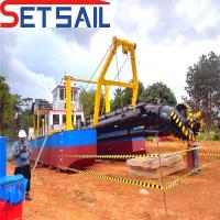 China Shijiazhuang Slurry Pump Diesel Engine Sand Vessel Cutter Suction Dredger for River Mud for sale