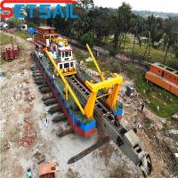 China 16 Inch Cutter Suction Sand Dredger with Hydraulic and Maximum Dredging Depth 13 Meter for sale