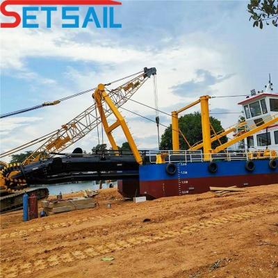 China 16 Inch Cutter Suction Dredger Powered by Cummins 224 Kw Diesel Engine for Dredging for sale
