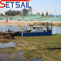 China 8mm Side Plate Rexroth Hydraulic Shijiazhuang Sand Pump 16 Inch Cutter Suction Dredger for sale