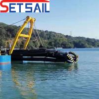 China 8mm Side Plate Rexroth Hydraulic Shijiazhuang Sand Pump 16 Inch Cutter Suction Dredger for sale