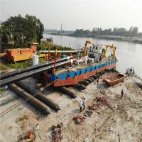 China 6-25mm Side Plate Thickness Hydraulic Cutter Inland Water Cutter Suction Dredger Equipment for sale