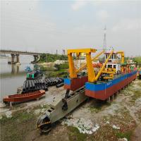 China 6-25mm Side Plate Thickness Hydraulic Cutter Inland Water Cutter Suction Dredger Equipment for sale