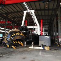 China 6-25mm Side Plate Thickness Hydraulic Cutter Inland Water Cutter Suction Dredger Equipment for sale