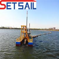 China 16 Inch Cutter Suction Sand Dredger for River and High Power Cumins 582 Kw Customized for sale