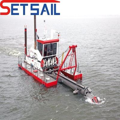 China 16 Inch Cutter Suction Dredger with 1500 Meter Discharge Distance and Customized Design for sale