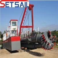 China 70kw-110kw Cutter Power 14 Inch Diesel Engine Hydraulic Control Cutter Suction Dredger for sale