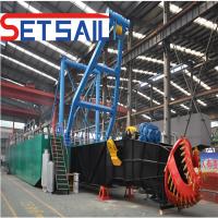 China 70kw-110kw Cutter Power 14 Inch Diesel Engine Hydraulic Control Cutter Suction Dredger for sale