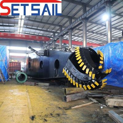 China 230000.000kg Sea Sand Cutter Suction Dredging Equipment with 6-25mm Side Plate Thickness for sale