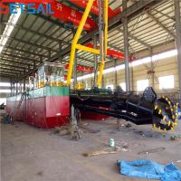 China 14 Inch Cutter Suction Dredger for River Sand Powered by Cumins 447kw Hydraulic Control for sale