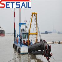 China Shipping Cost Electric Power 14 Inch Cutter Suction Dredger for River Mud Total Length 30m for sale