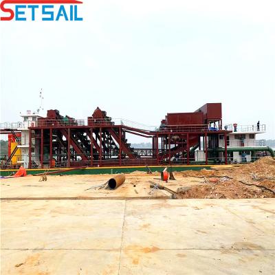 China Hydraulic Winch and Cutter Head Suction Dredger Customized for Your Specific Requirements for sale