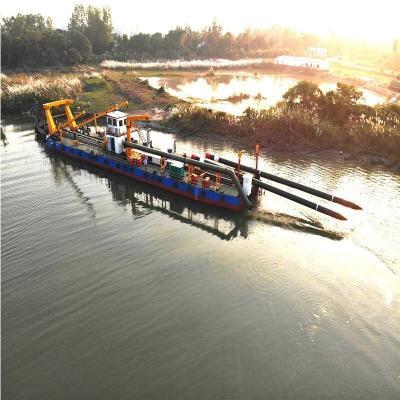 China Shijiazhuang River Sand Dredger with Cummins 100kw-2000kw Auxiliary Engine Power for sale