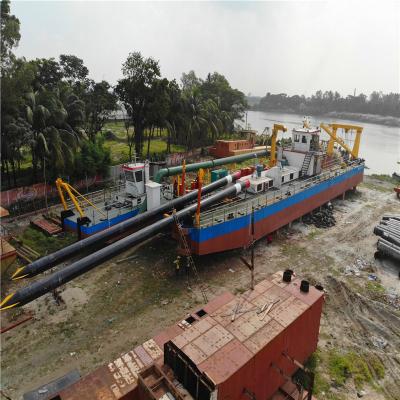 China 250ND-800ND Pump Size Cutter Suction Dredging Machine for Customized Requirements for sale