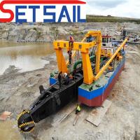 China Cutter Suction Dredging Machine for Digging River Sand at and Fuel Consumption 34L-500L for sale