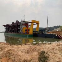 China Full Cutter Suction Dredger with Booster Station 250ND-800ND Pump Size and 39-65m Head for sale