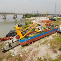 China Full Cutter Suction Dredger with Booster Station 250ND-800ND Pump Size and 39-65m Head for sale