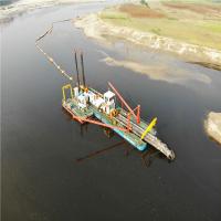 China Full Cutter Suction Dredger with Booster Station 250ND-800ND Pump Size and 39-65m Head for sale