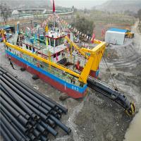 China Full Cutter Suction Dredger with Booster Station 250ND-800ND Pump Size and 39-65m Head for sale