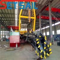China Total Weight 28-1000t Siemens PLC Cutter Suction Sand Dredging Machine with Anchor Boom for sale