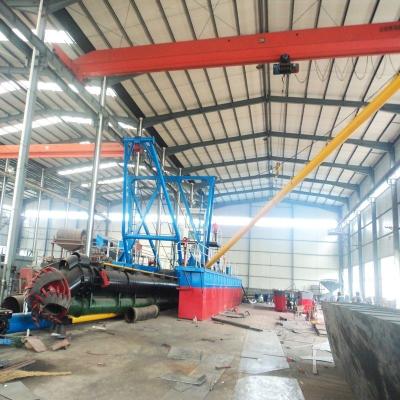 China 300 M3 Solid Capacity Diesel Engine Power 12inch Cutter Suction Dredger for Return refunds for sale