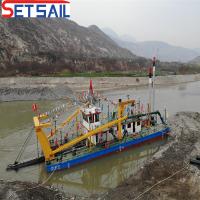 China Shijiazhuang River Sand Pump 12 Inch Cutter Suction Mud Dredger 1450mm Cutter Head for sale