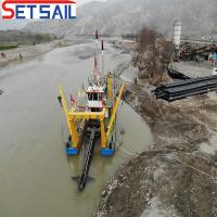 China Shijiazhuang River Sand Pump 12 Inch Cutter Suction Mud Dredger 1450mm Cutter Head for sale