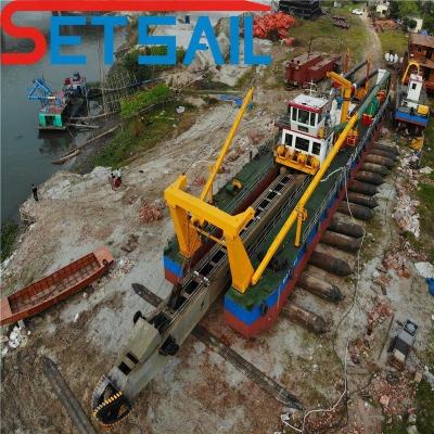 China CTS Slot Type Cummins Diesel Engine Generator Set Cutter Suction Dredger with Hydraulic for sale