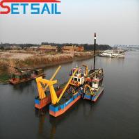 China Shijiazhuang Sand Pump Rexroth Hydraulic 12 Inch Cutter Suction Dredger for River Mud for sale