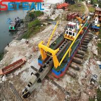 China 12 Inch Cutter Suction Dredger with 108kw Cutter Head Power and Rexroth Hydraulic System for sale