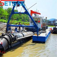China Customized Diesel Engine 12 Inch Cutter Suction Dredger for River Sand Extraction for sale
