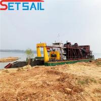 China Customized Diesel Engine 12 Inch Cutter Suction Dredger for River Sand Extraction for sale