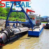 China Cutter Suction Dredger in River with Auxiliary Engine Power of Cummins 100kw-2000kw for sale