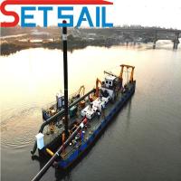 China Cutter Suction Dredger in River with Auxiliary Engine Power of Cummins 100kw-2000kw for sale