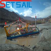 China Cutter Suction Dredger in River with Auxiliary Engine Power of Cummins 100kw-2000kw for sale