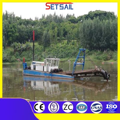 China 12 Inch Slot Type Cutter Suction Dredger with Anchor Boom Lifelong After-sales Service for sale