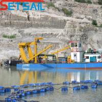 China Cutter Head Power 108kw Diesel Engine 12 Inch Cutter Suction Dredger with Siemens PLC for sale