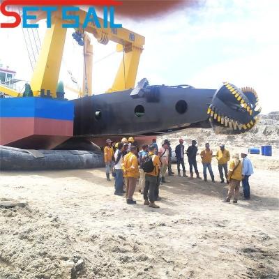 China Hydrocyclone Cyclone Type Diesel Engine River Sand Dredger with Hydraulic Cutter Sand Pump for sale
