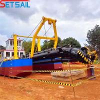 China Customized Cutter Suction Dredger with Hydraulic Control Cutter Head Dredging Solution for sale