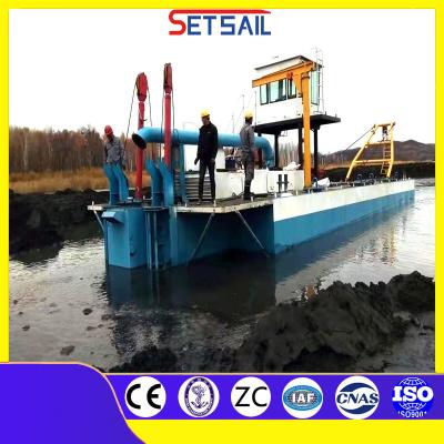 China 12 Inch Cutter Suction River Mud Ship with 3100.00cm * 500.00cm * 200.00cm Package Size for sale