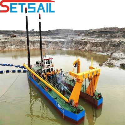 China 12 Inch Cutter Suction Sand Dredging Machinery with Rexroth Hydraulic and 53 Meter Head for sale
