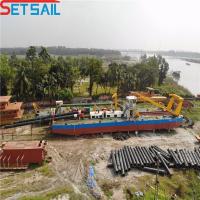 China 12inch Cutter Suction Sand Dredger with Mornitoring System and 108kw Cutter Head Power for sale