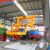 China 12inch Cutter Suction Sand Dredger with Mornitoring System and 108kw Cutter Head Power for sale